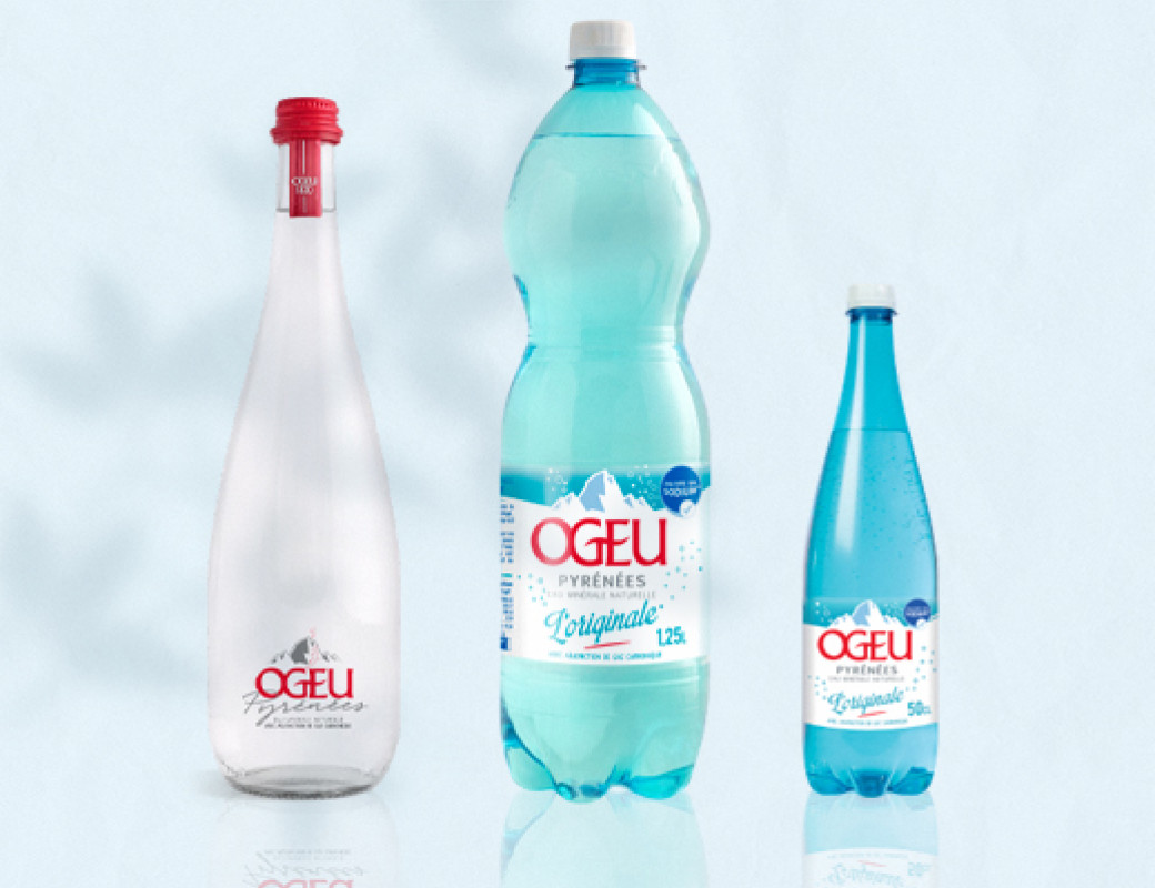 Ogeu Pyrénées L'Originale, eau minérale naturelle pétillante | Ogeu